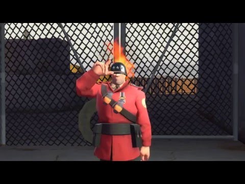 Steam Community :: Video :: TF2 Unusual - Burning Flames Armored Authority