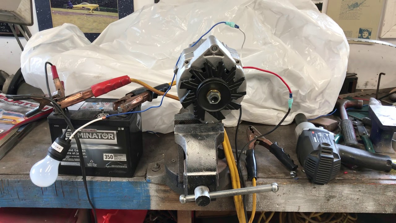 Alternator test rig