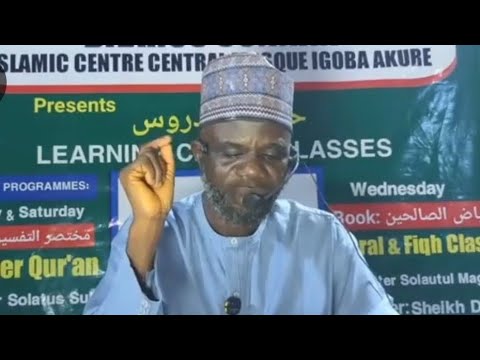 The case of ELEGUN (masquerade) attacking Muslims in òkè àgbè | DR LUQMAN IDRIS SEKONI