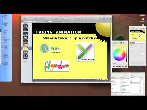 ScienceMan Digital Tip - Faking Animation for Screen Captures
