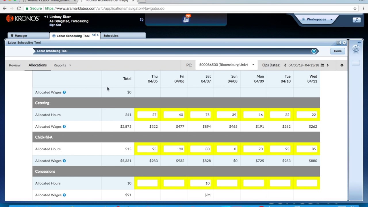 Kronos Deep Dive: Create and Adjust Schedules