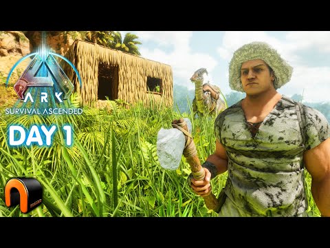 Steam Community :: Video :: Ark Survival Ascended Island DAY 1 NOOBLETS LIVE!