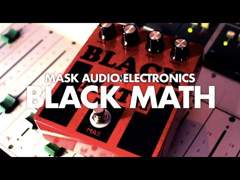 Mask Audio Electronics Black Math 2021 gold/black | Reverb