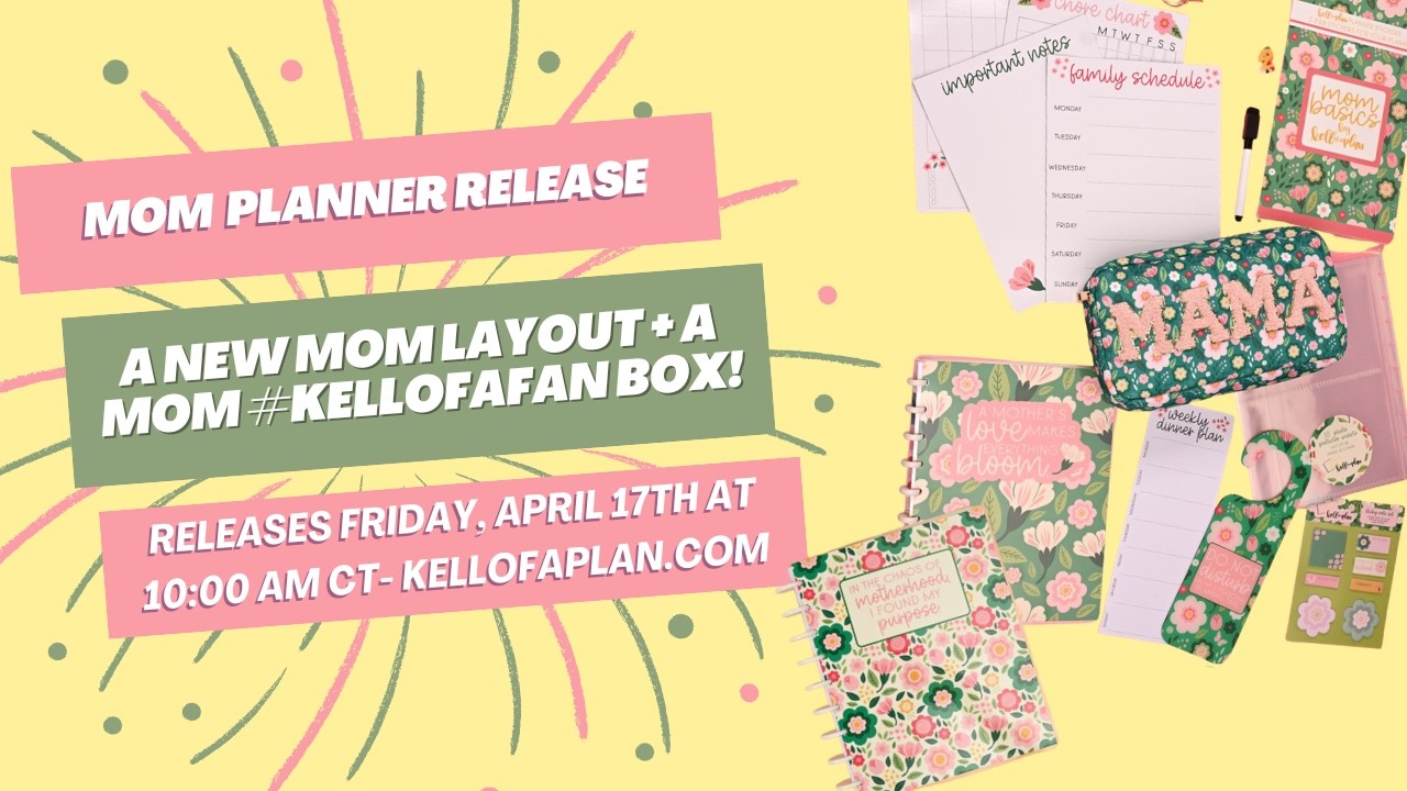 Unboxing Mom Planner and Mom #kellofafan Box