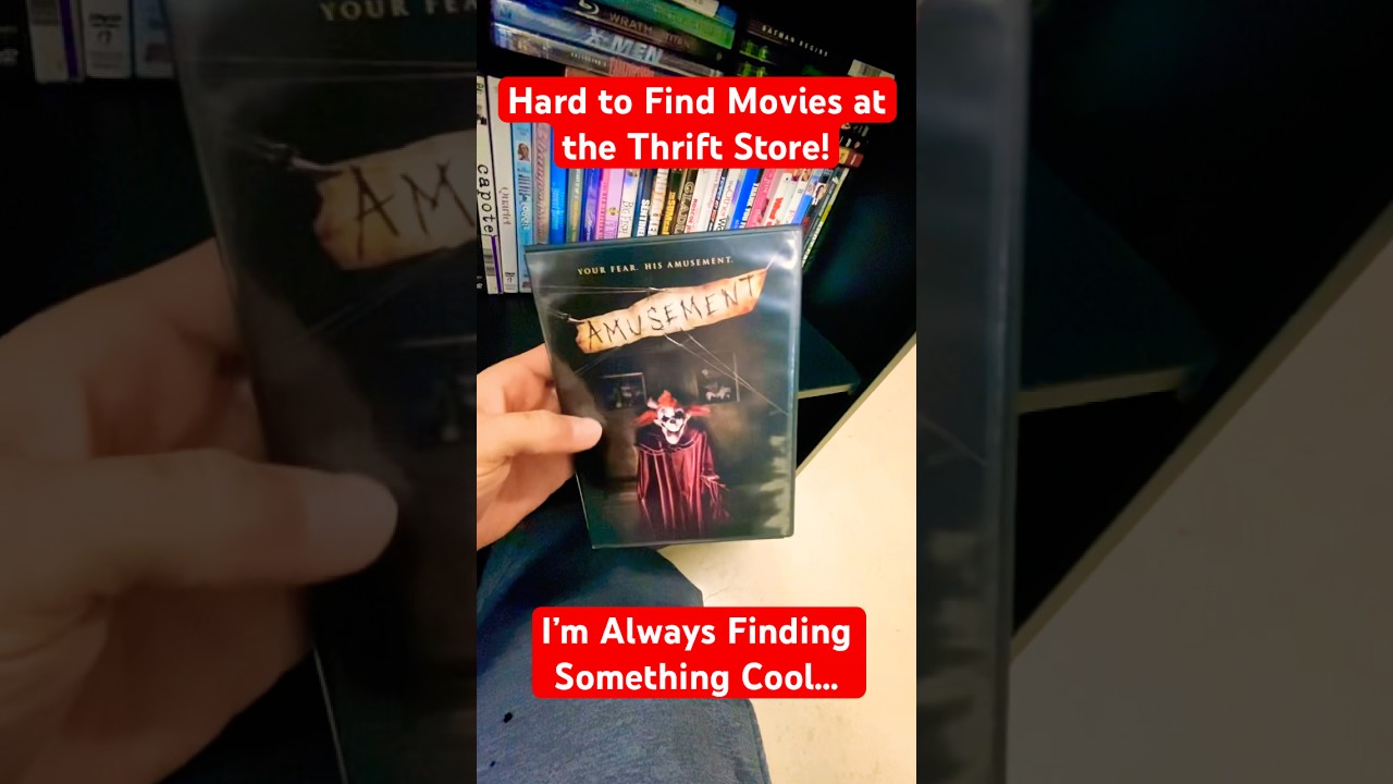 RARE MOVIE HUNTING at the Thrift Shop! Hard to Find and Obscure DVDs Aplenty 📀 🎥 🍿
