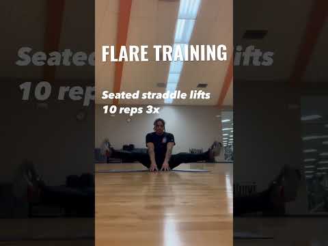 Learn how to Flare in 1 month Try these 3 exercises every day 🤩😎 #bboy #tutorial #breakin #flare