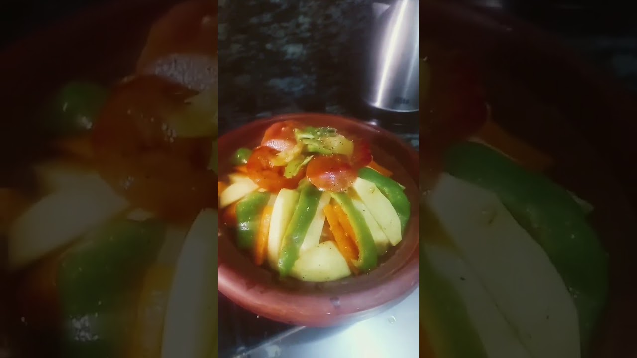 #tagine #chicken #potato #carrot #pepper