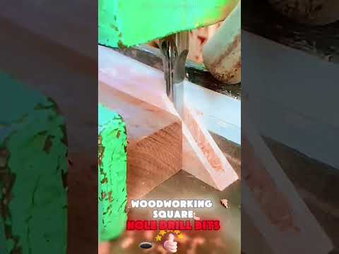 Convenient and practical tool for woodworking square hole drill bits