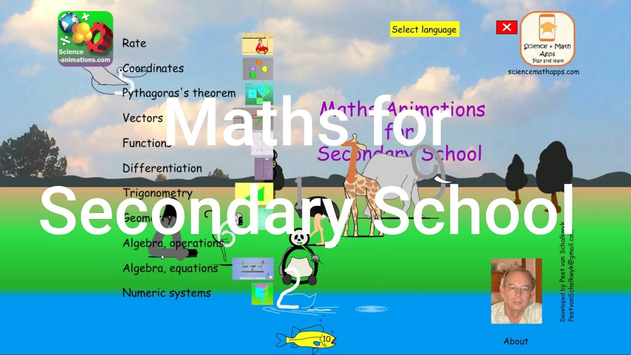Video of App: “Maths for Secondary School” get on App Store or Amazon.com