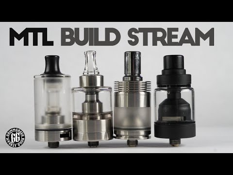 MTL BUILD STREAM! – FT Kayfun Lite Plus 2020 – Top Tank Shoot Out