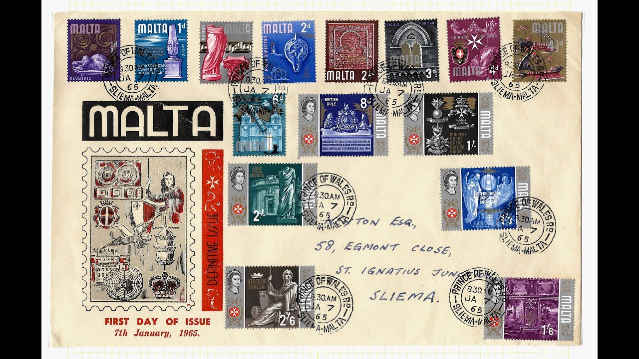 Malta 1965 definitives