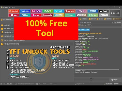 TFT Unlock Tool V4.6.1.1 | TFT Unlock Tool New | TFT Unlock Tool FREE ...