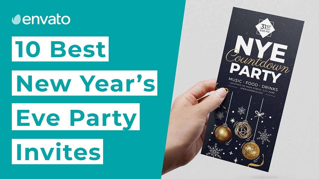 10 Best Top New Year's Eve Party Invites