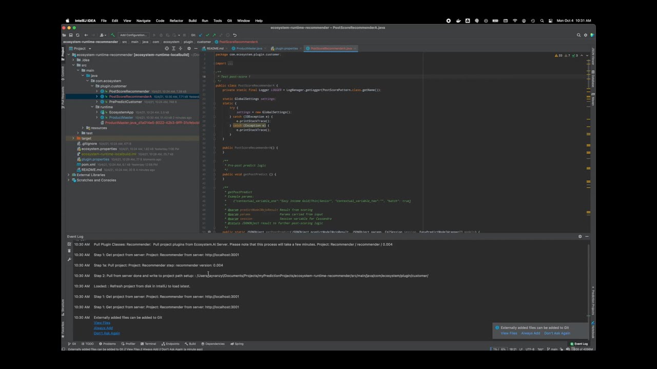 ecosystem.Ai Prediction Server - IntelliJ IDEs Plugin | Marketplace