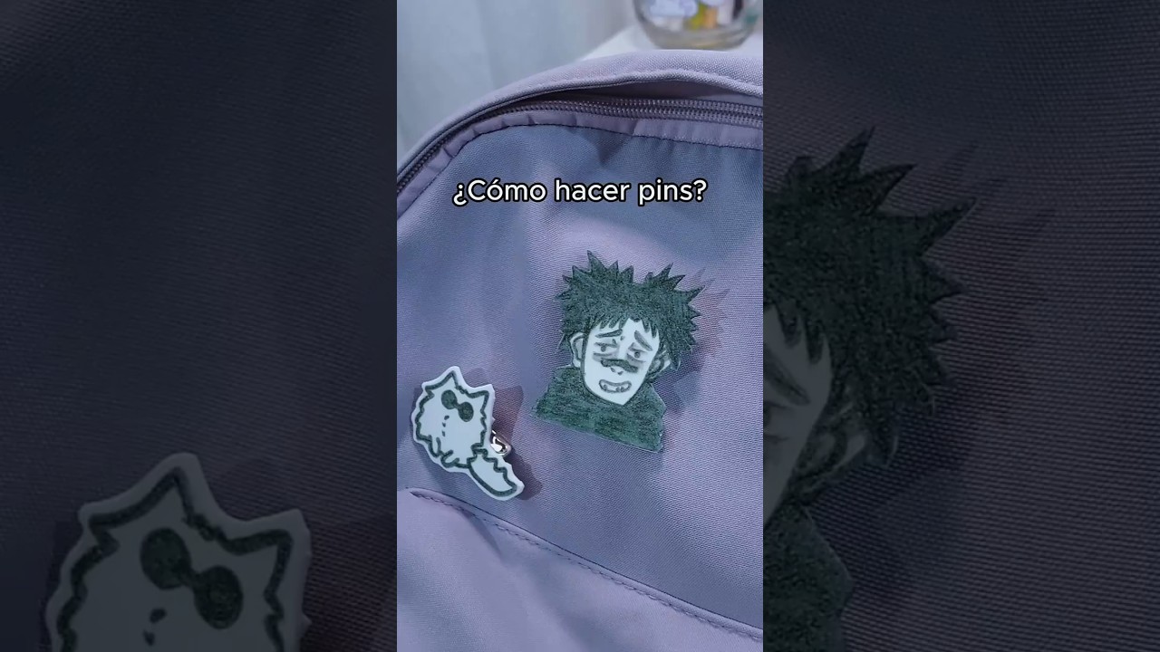 ¿Cómo hacer pins caseros? ✨️ diy fácil ✨️