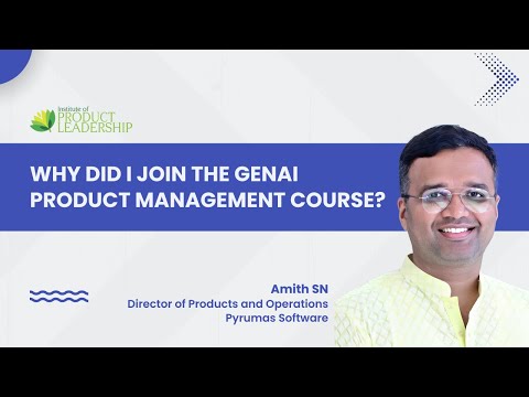 How Generative AI Is Reshaping Product Management | IPL Alumnus Amith SN Shares His Journey