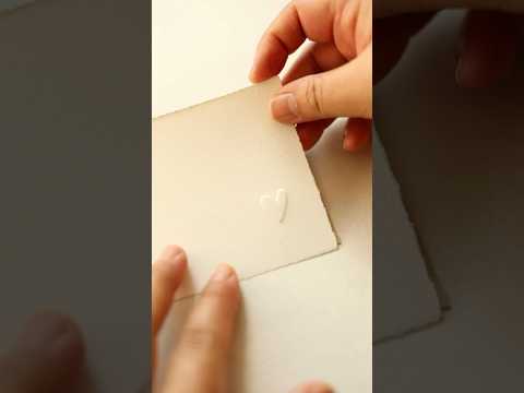 A quick and easy way to make an embossed card🧡