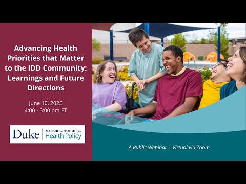 Advancing Health Priorities that Matter to the IDD Community: Learnings and Future Directions