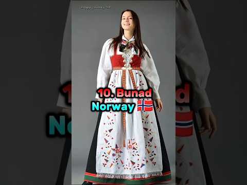 Top 10 Cultural Dresses from Different Countries #shorts #top10 #dress
