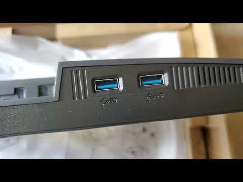 Unboxing Dell P2722HE Monitor and ports review.