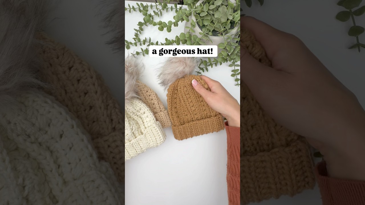 Puff Stitch Crochet Hat Pattern in 7 Sizes - perfect to sell at markets! #craftmarket #yarnlove