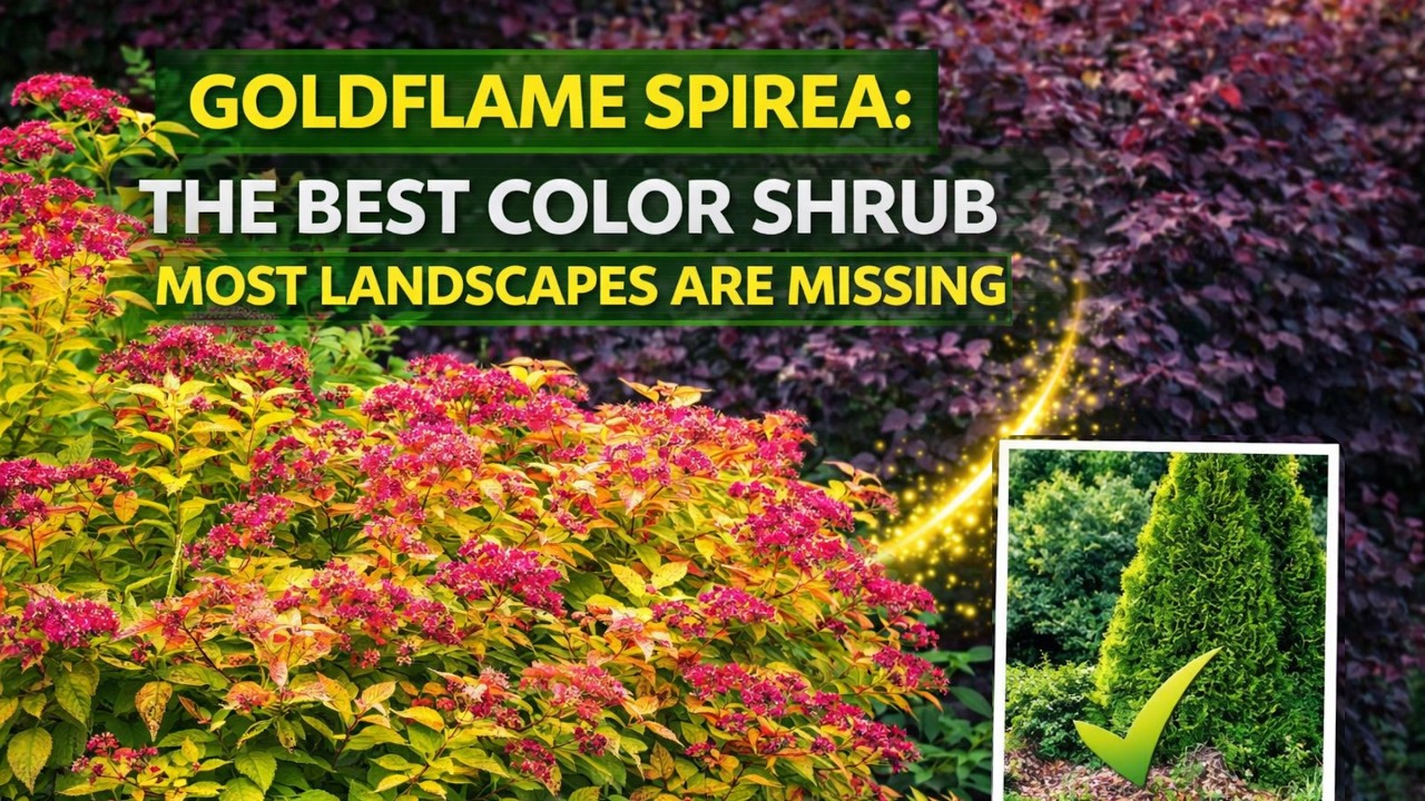 Goldflame Spirea: The BEST Color Shrub Most Landscapes Are Missing