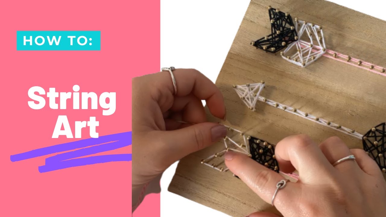 Arrow String Art | Hobbycraft make your own