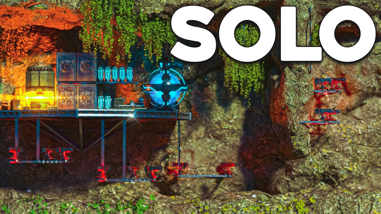 I Built The BEST Solo Rathole On ARK PvP...