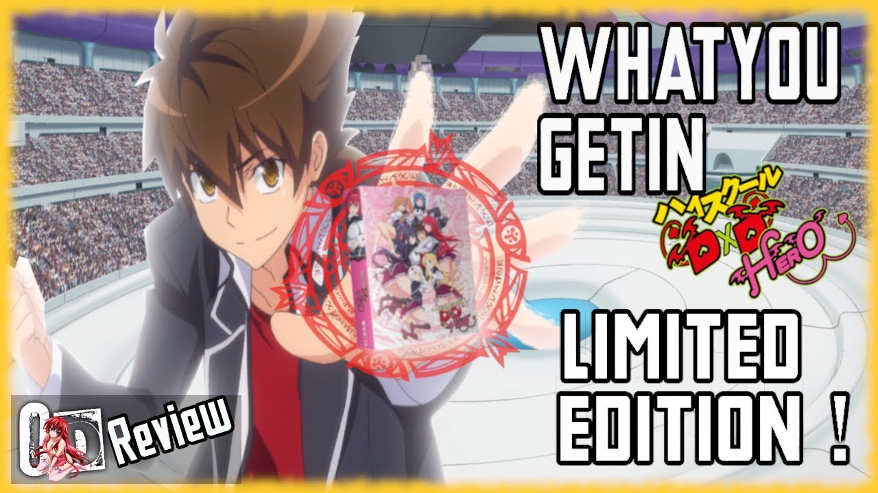 HIGHSCHOOL DXD HERO LE EDITION! | UNBOXING