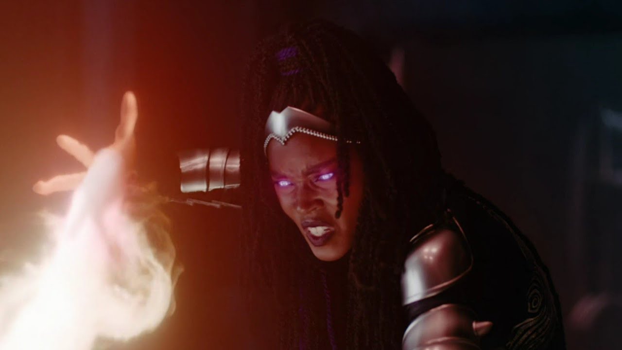 Blackfire - All Powers & Fights Scenes | Titans