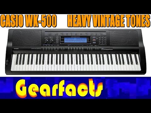 Casio WK-500 with adapter | Reverb