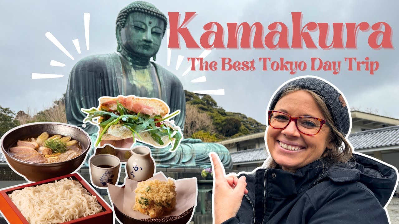 Exploring KAMAKURA JAPAN! Giant Buddha 🇯🇵