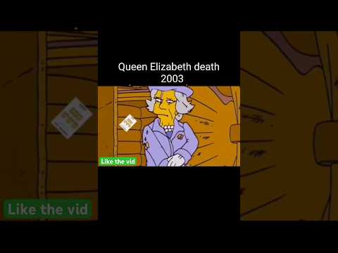 Simpsons predictions that came true (Part 16) #simpsons #queenelizabeth #predictions