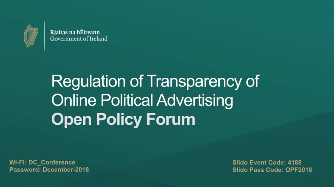 Open Policy Forum