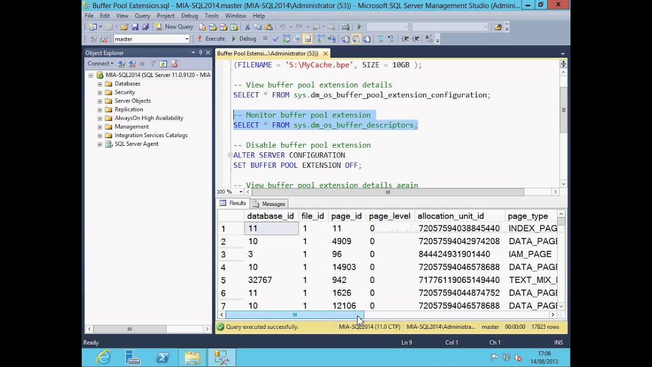 Buffer Pool Extension