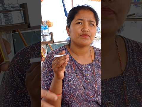 Nepali girl trying a indian cigarette 😱😱 #viral #cigarette #nepal #nepali #kathmandu #short #funny