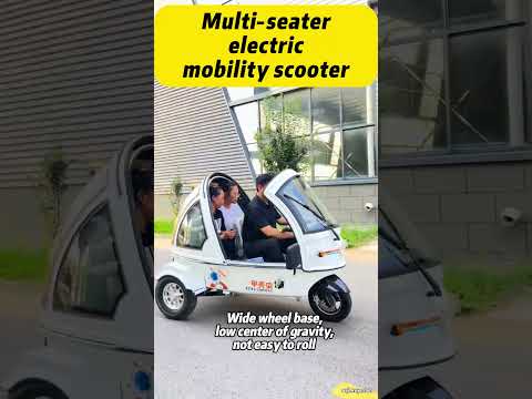 Multi-seater electric mobility scooter. #mobilityscooter #scooter #mobility