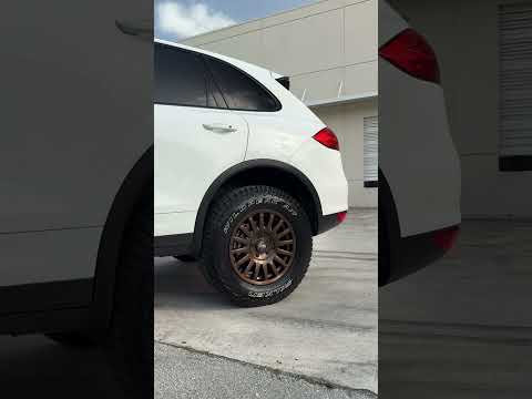 Wheel and Tire package for this Porsche Cayenne S! #cars #floridamobiletire #tires #smallbusiness