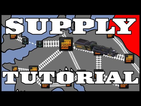 HOI4 60 Second Supply Tutorial (Hearts Of Iron 4)