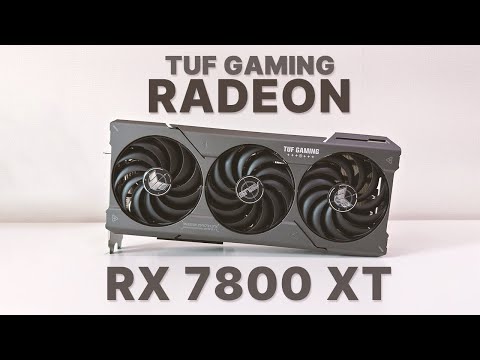 ASUS TUF GAMING RX7800XT O16G Review | RX 7800 XT Undervolting