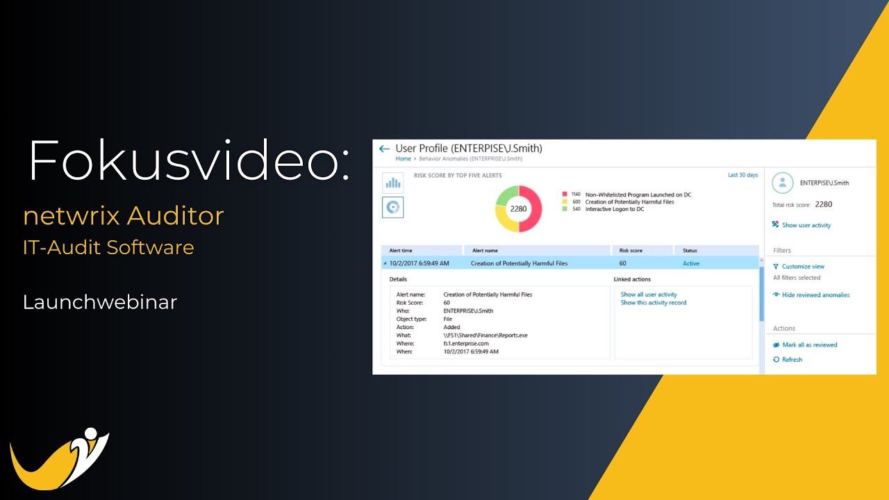 Launchwebinar Netwrix MSP