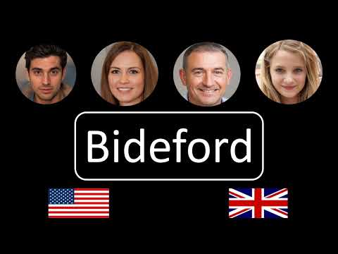 How to pronounce Bideford