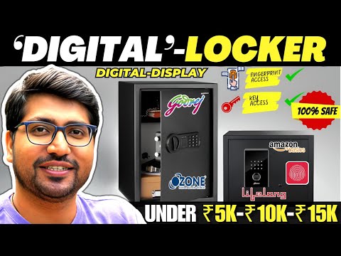🔐Best Digital Lockers in India 2025🏠Top Smart Safes & Biometric Lockers for Home & Office