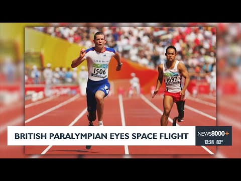 British Paralympian eyes space flights