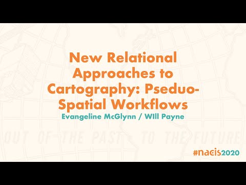 New Relational Approaches to Cartography: Pseudo-Spatial Workflows