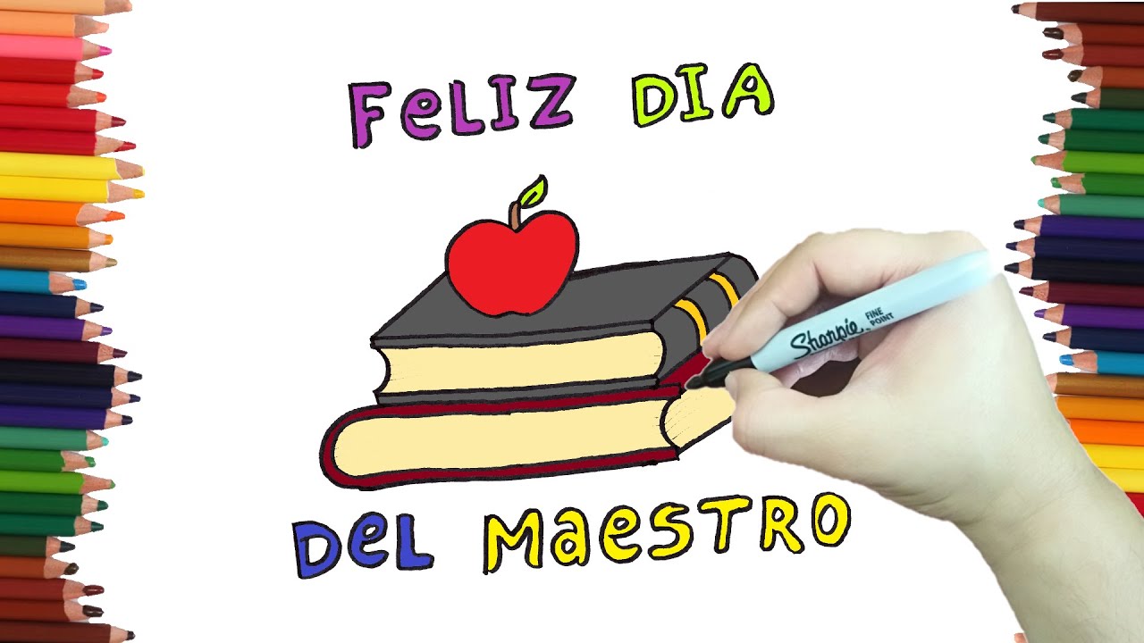 How to Draw TEACHER'S DAY step by step and very easy
