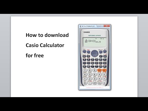 How to download Casio Calulator for PC for free