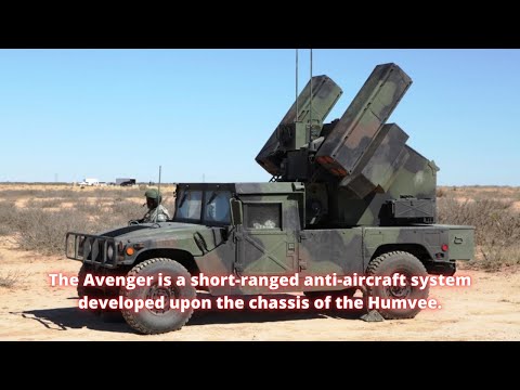 HMMWV Avenger 4-Wheeled Mobile Air Defense Missile System