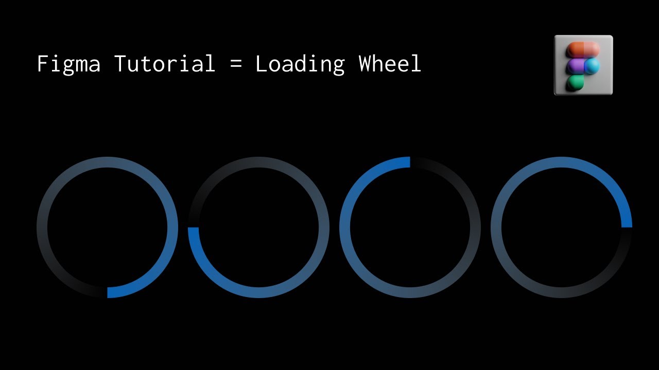 Loading Wheel Spinner - Figma Tutorial