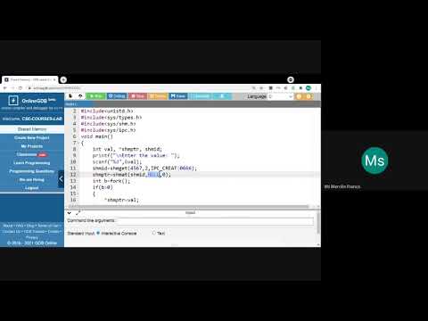 IPC using Shared Memory